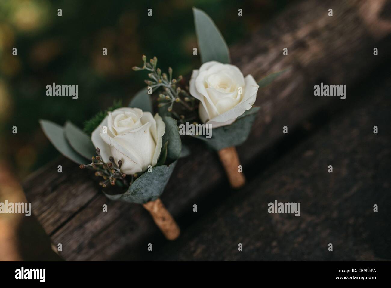 Small floral arrangements for a special eventv Stock Photo - Alamy