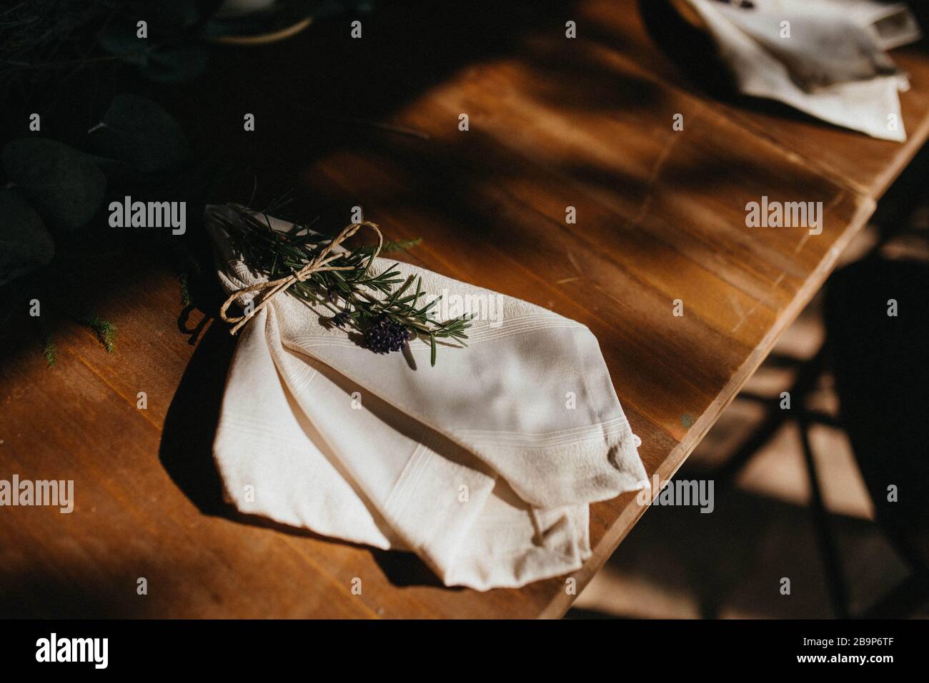 Small floral arrangements for a special eventv Stock Photo - Alamy