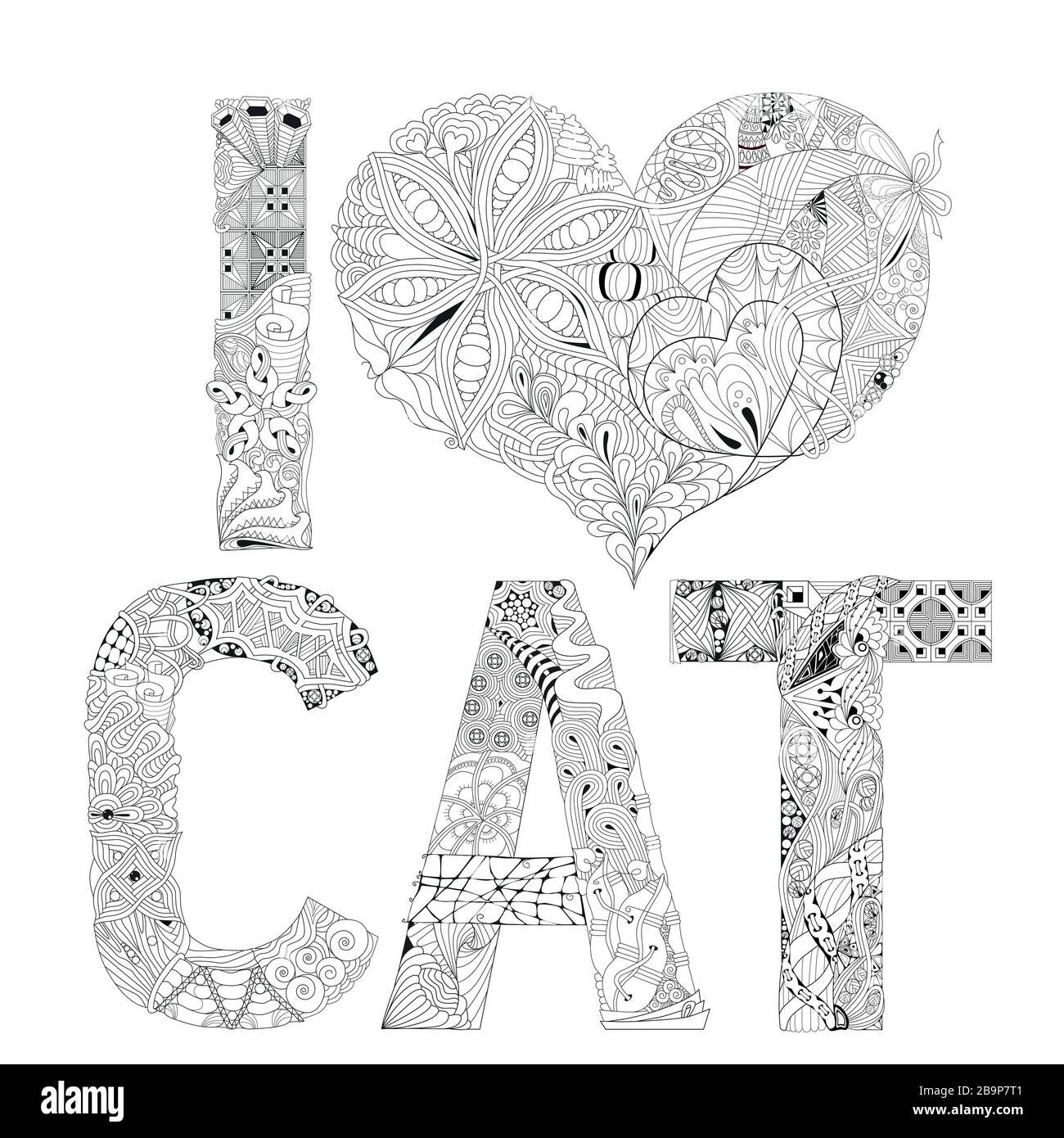 Decorative Word Coloring