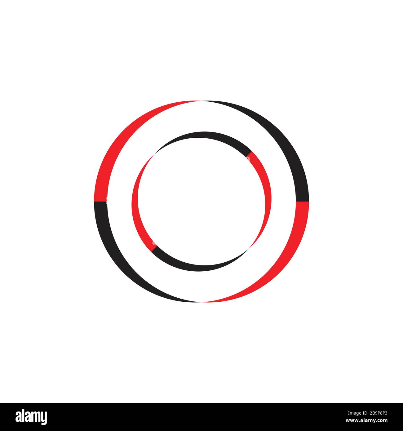 simple geometric stripes line logo vector Stock Vector Image & Art - Alamy