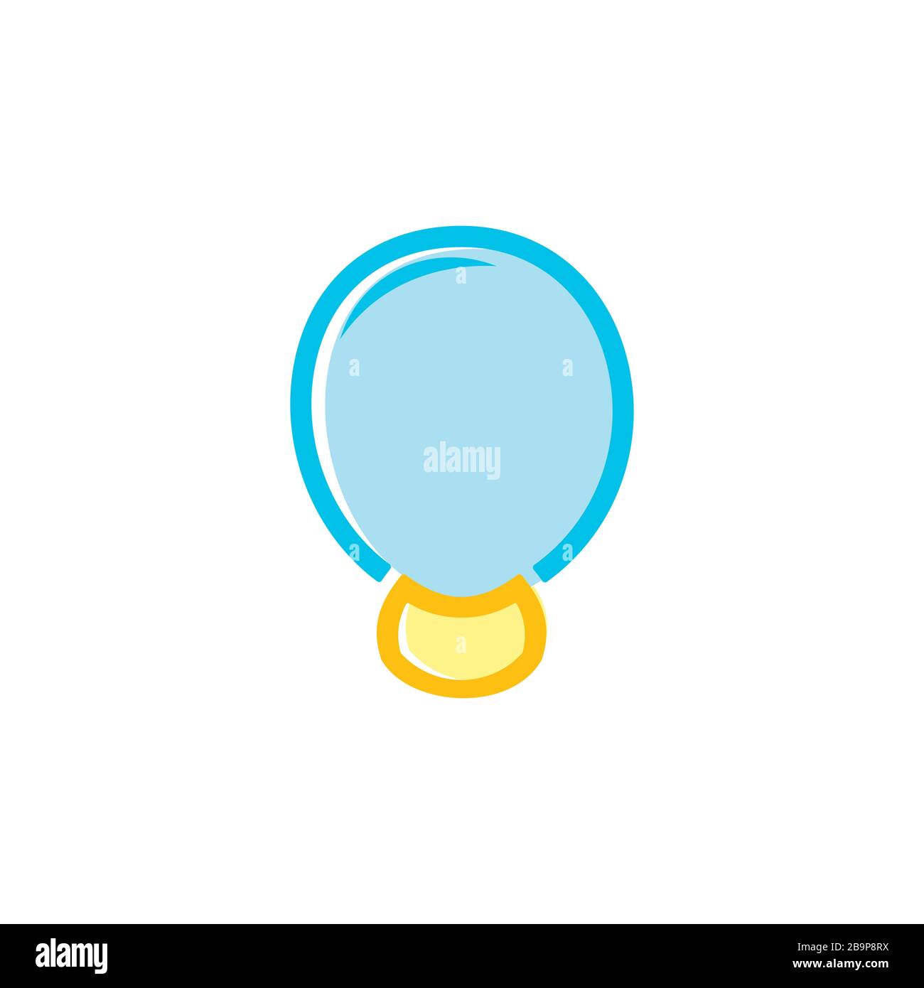 Hot air balloons flying high Cut Out Stock Images & Pictures - Alamy