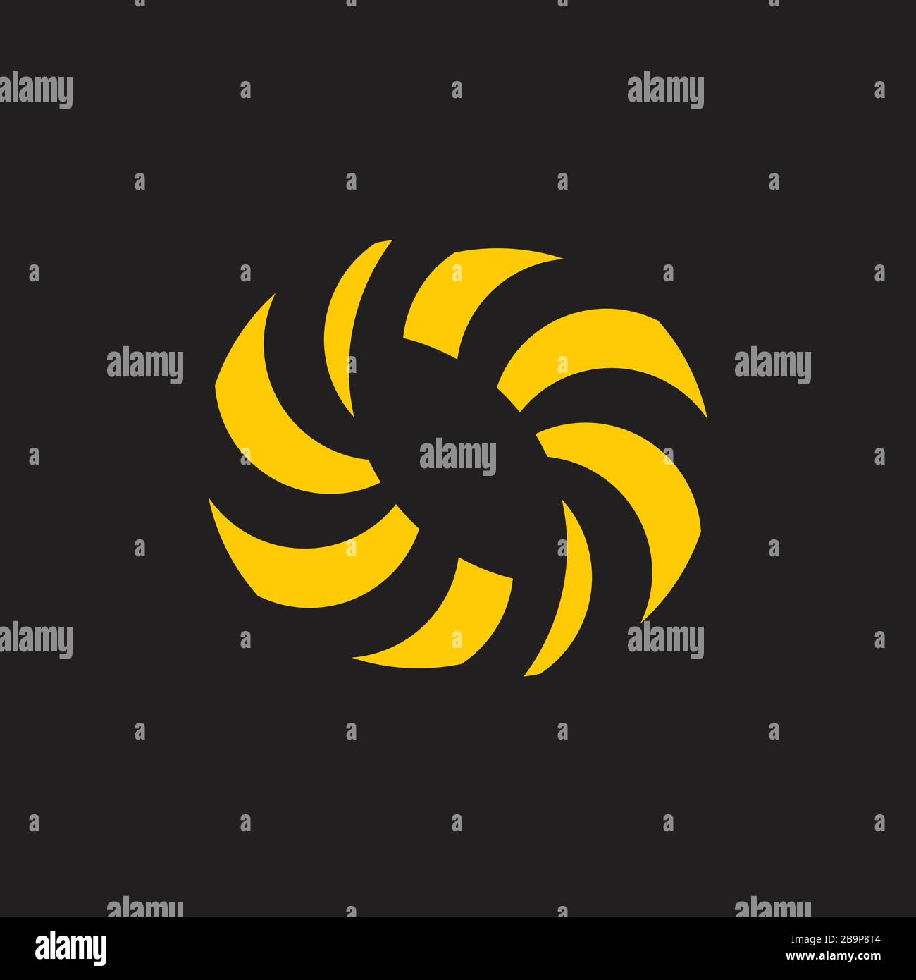 stripes motion vortex rotation design vector Stock Vector Image & Art ...