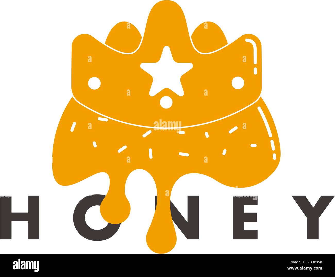 King crown icon border hi-res stock photography and images - Alamy