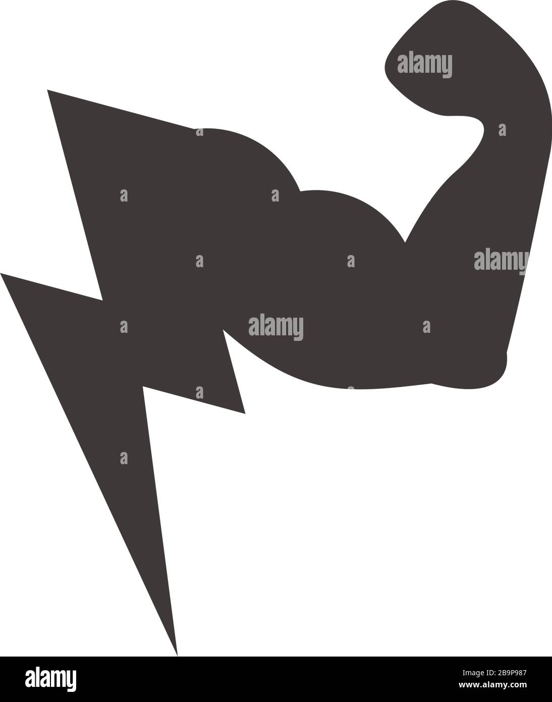 Strong arm outline hi-res stock photography and images - Alamy