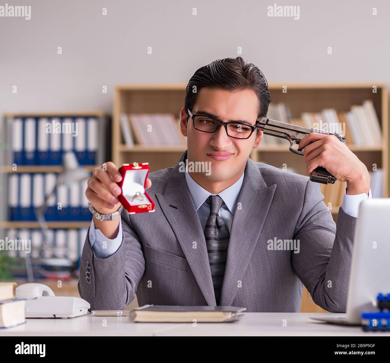 The romantic concept with man making marriage proposal Stock Photo - Alamy