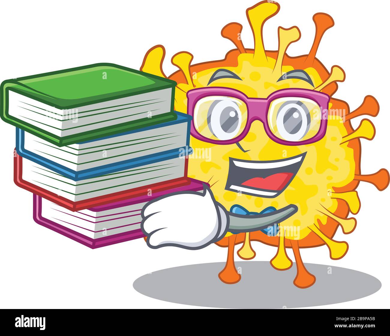 The diligent student Stock Vector Images - Alamy