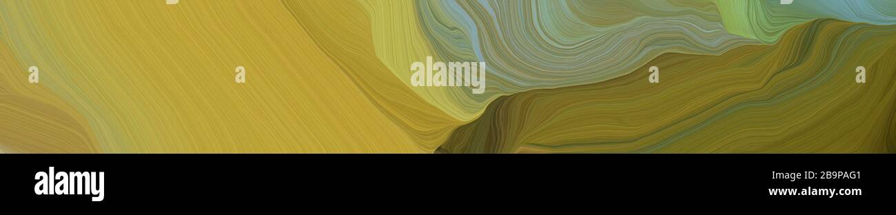 landscape orientation graphic with waves. modern waves background ...