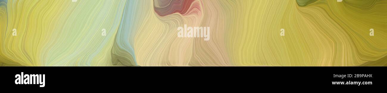wide colored banner background with dark khaki, tan and pastel gray ...