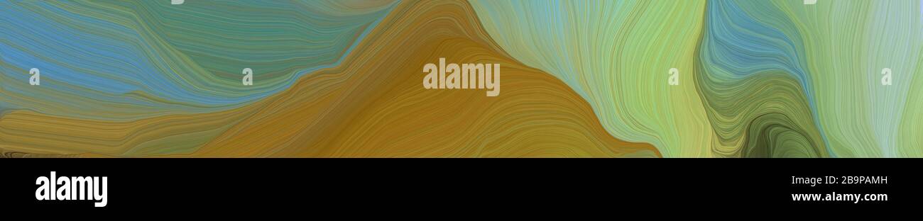 creative banner with gray gray, brown and cadet blue color. abstract ...