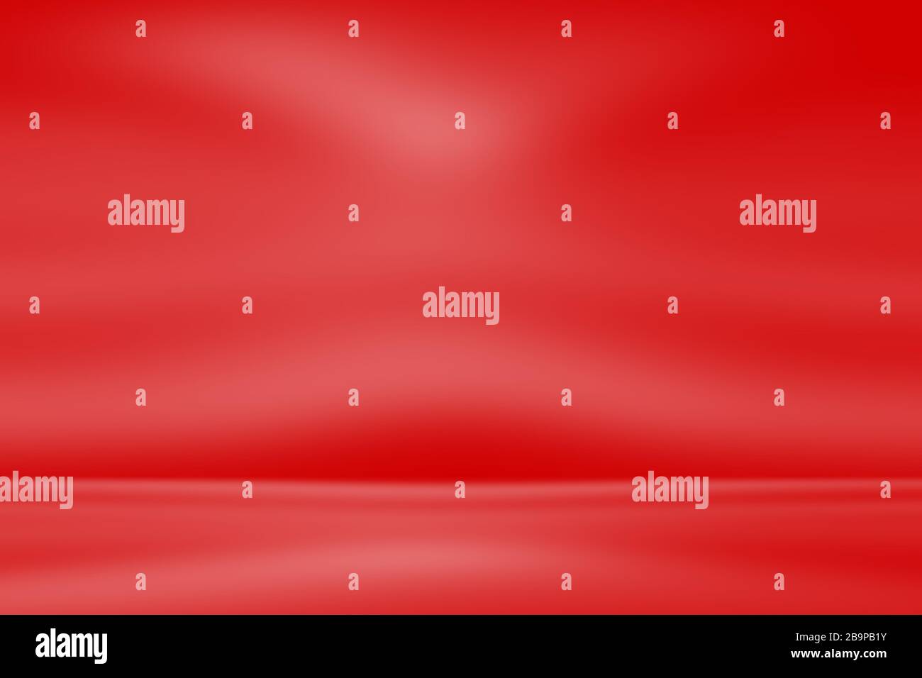 Abstract red light studio background with gradient Stock Photo - Alamy