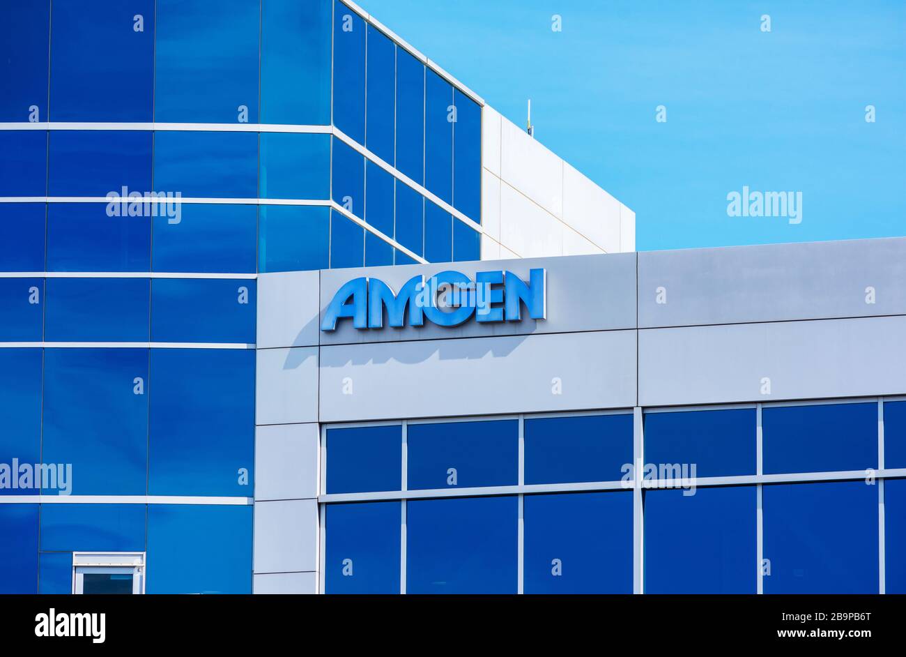 Amgen logo hi-res stock photography and images - Alamy