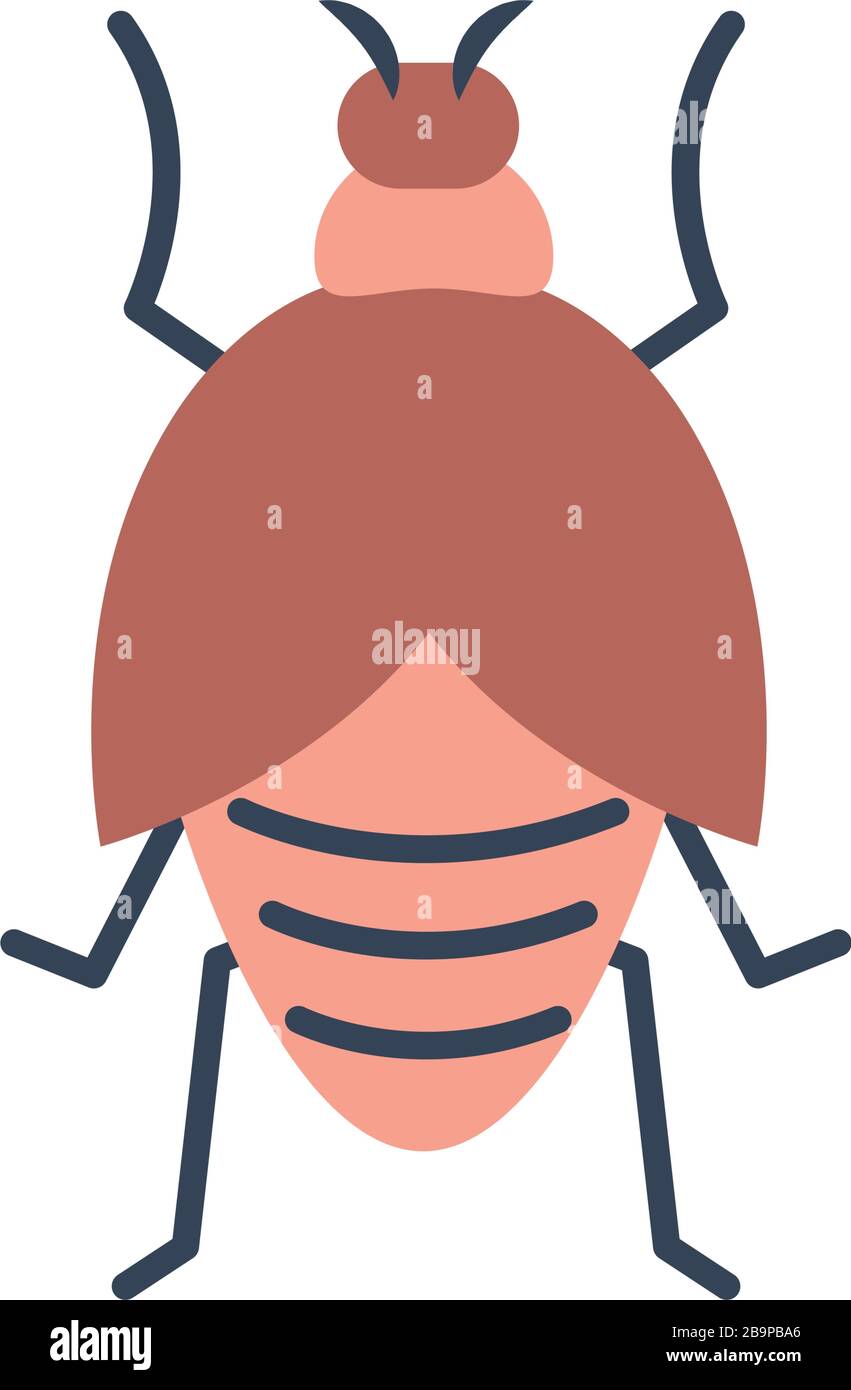 may fly icon over white background, flat style, vector illustration ...