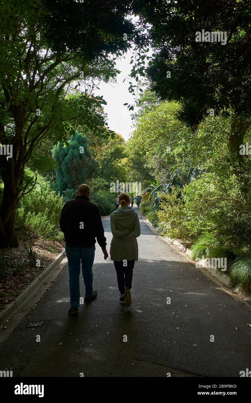 Royal botanic garden melbourne victoria hi-res stock photography and ...