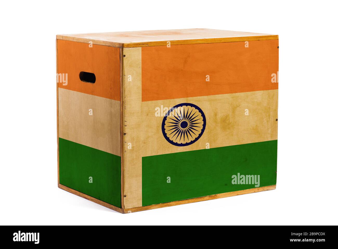 A wooden box for reliable shipment of various goods and cargo with the ...