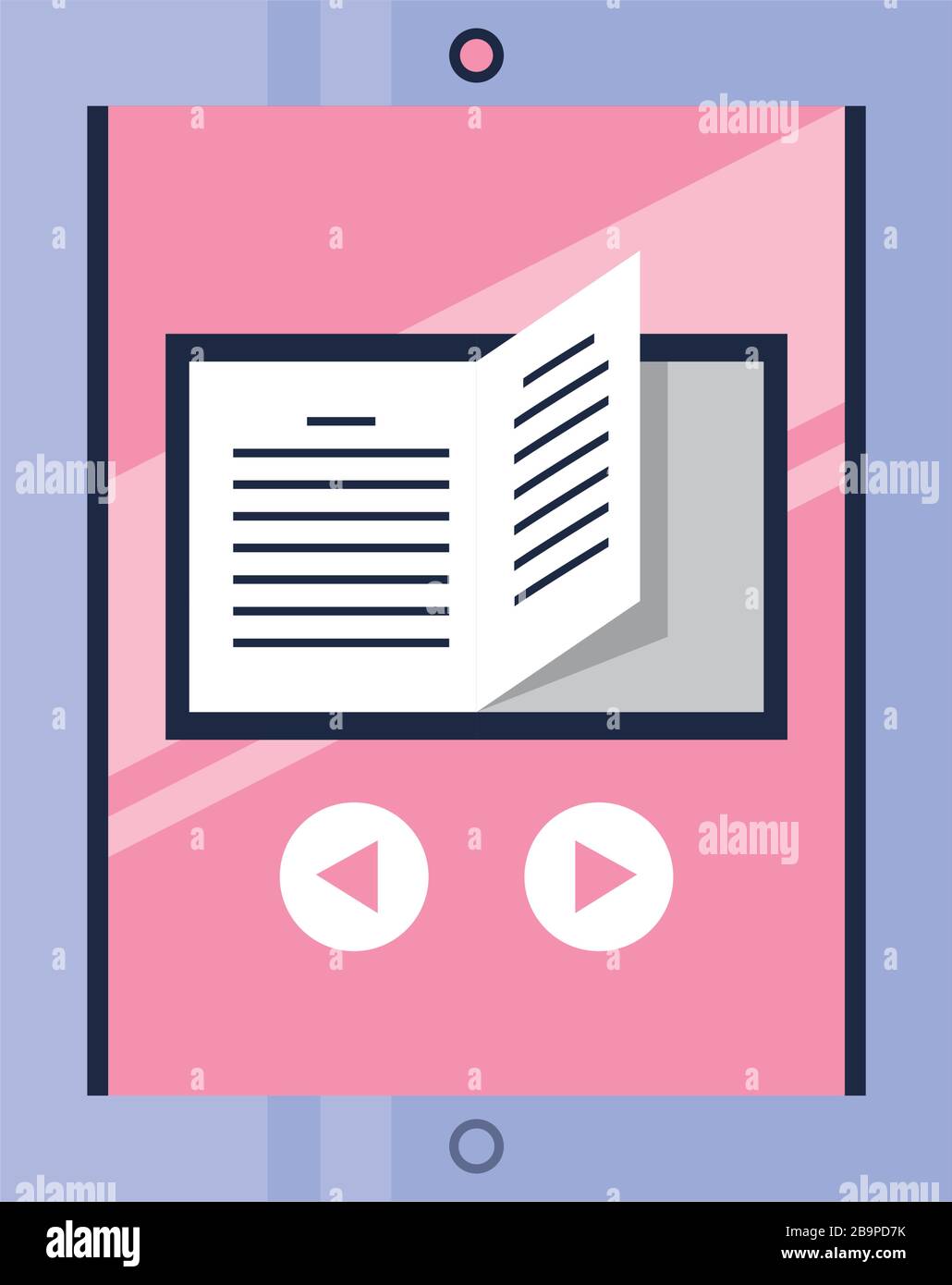 tablet with play button on the screen vector illustration design Stock ...