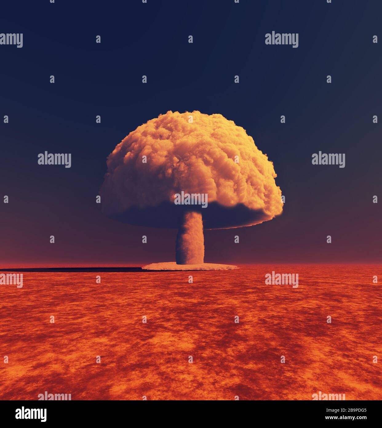 Mushroom explosion hi-res stock photography and images - Alamy