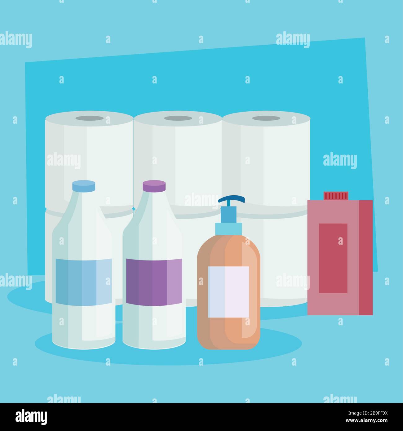 Retail cleaning products Stock Vector Images - Alamy