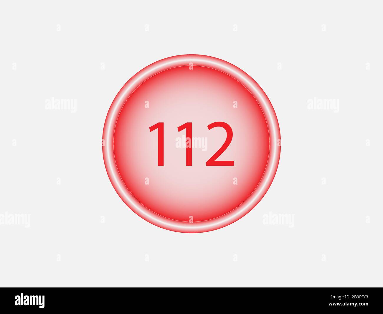 Emergency call icon. Vector illustration, flat design Stock Vector ...