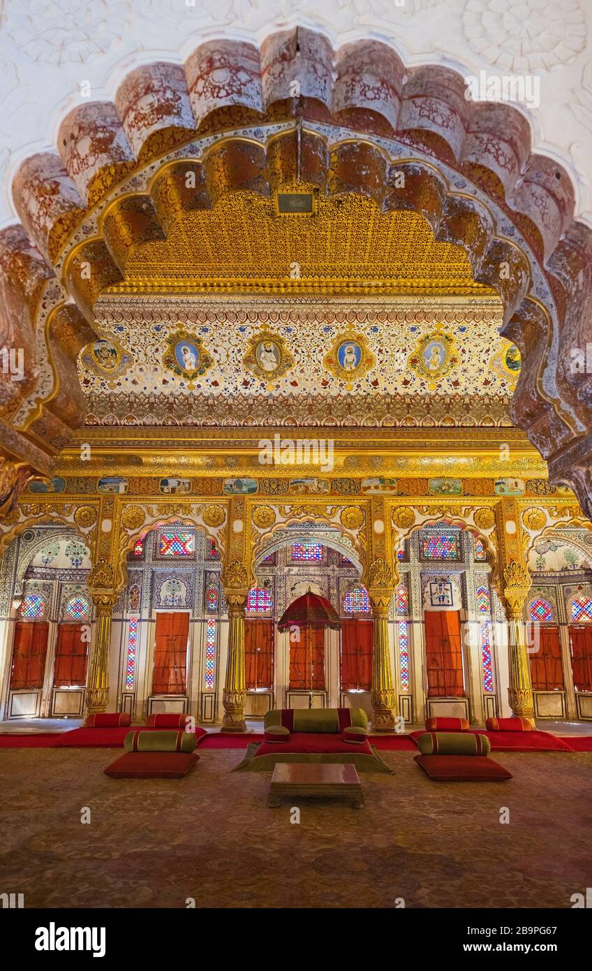 Phool mahal, mehrangarh fort hi-res stock photography and images - Alamy