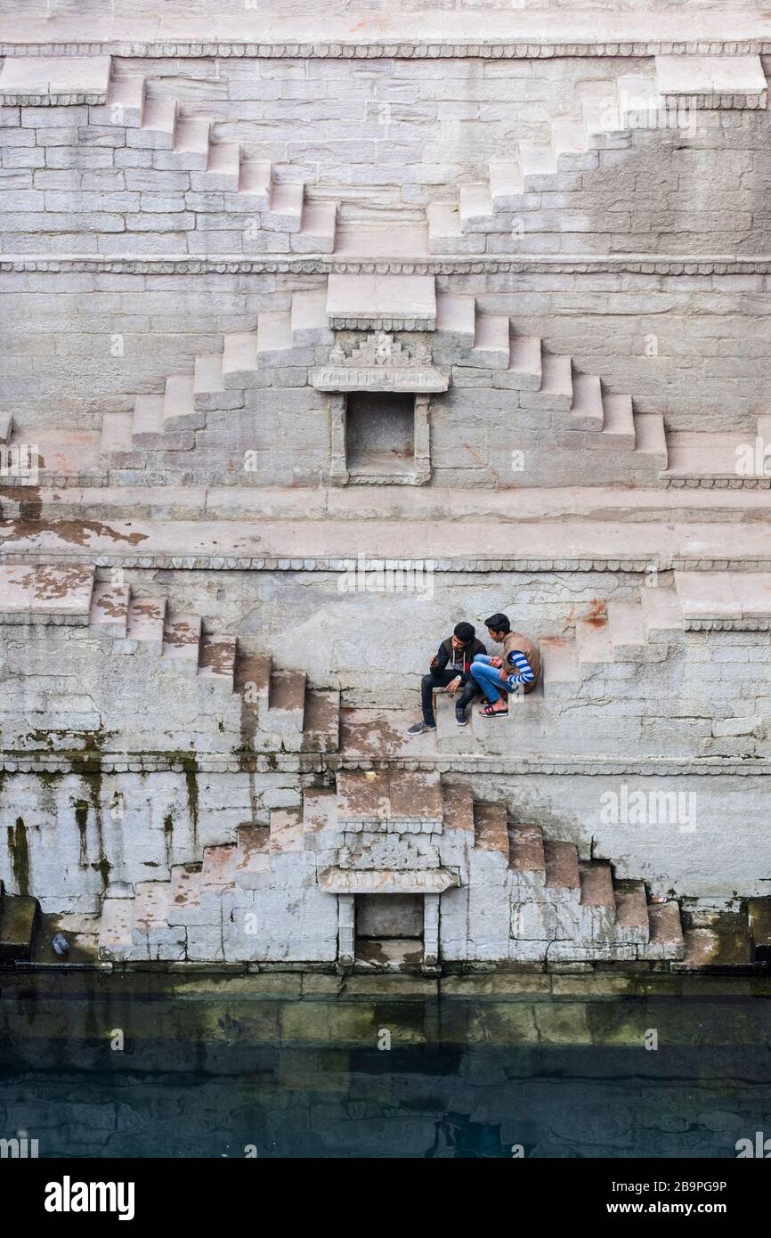 Indian step well hi-res stock photography and images - Alamy