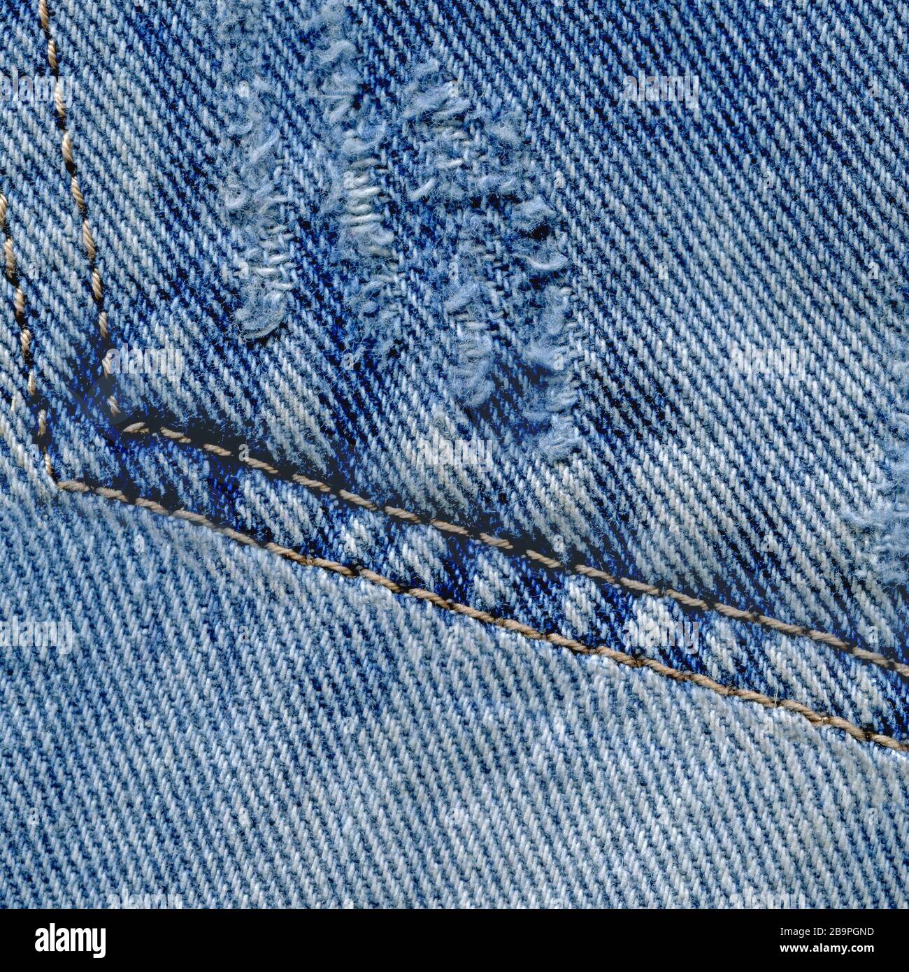 Stitched texture denim jeans background. Denim jeans fabric Stock Photo ...