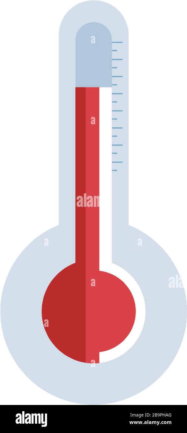 thermometer temperature measure isolated icon Stock Vector Image & Art ...