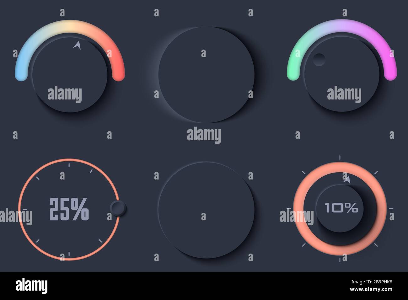 Gui circle Stock Vector Images - Alamy