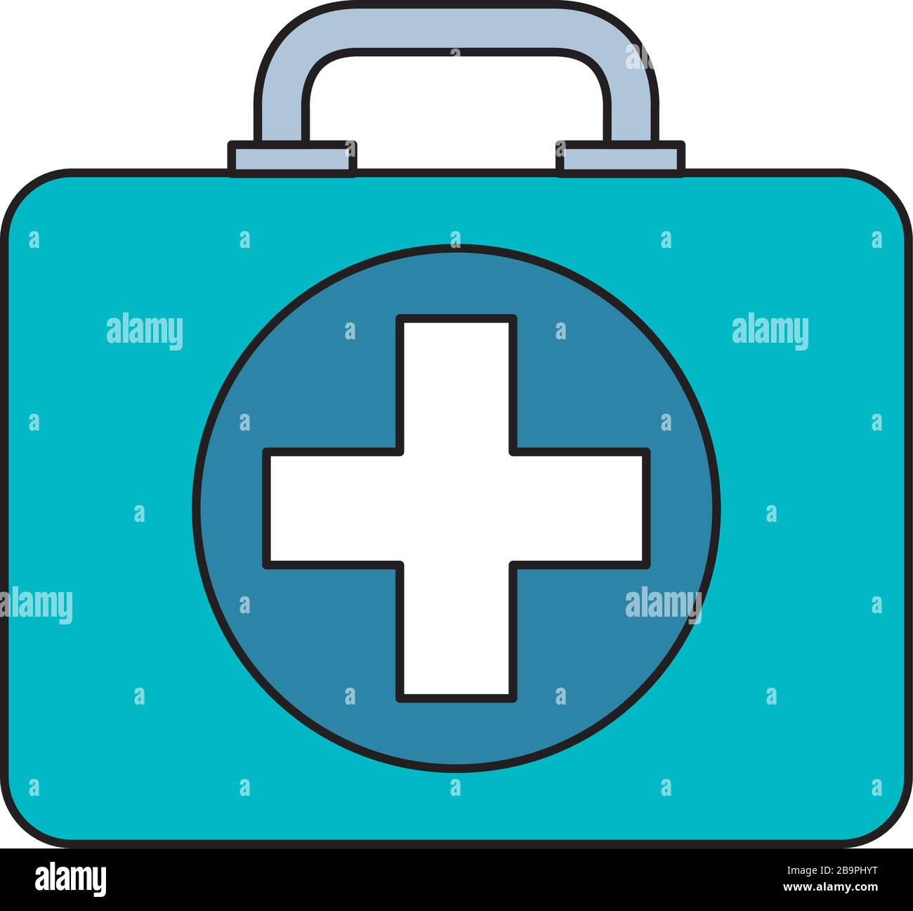 first aid kit isolated icon Stock Vector Image & Art - Alamy