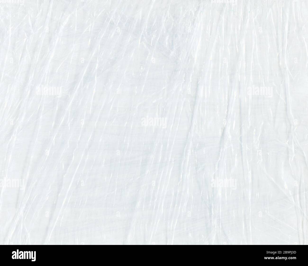 White crumpled cellophane transparent. Cellophane for packaging ...