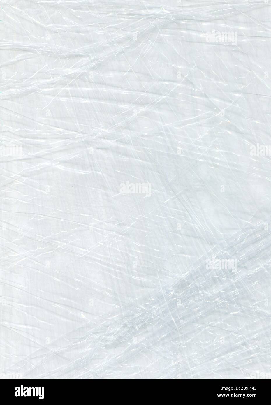 White crumpled cellophane transparent. Cellophane for packaging ...