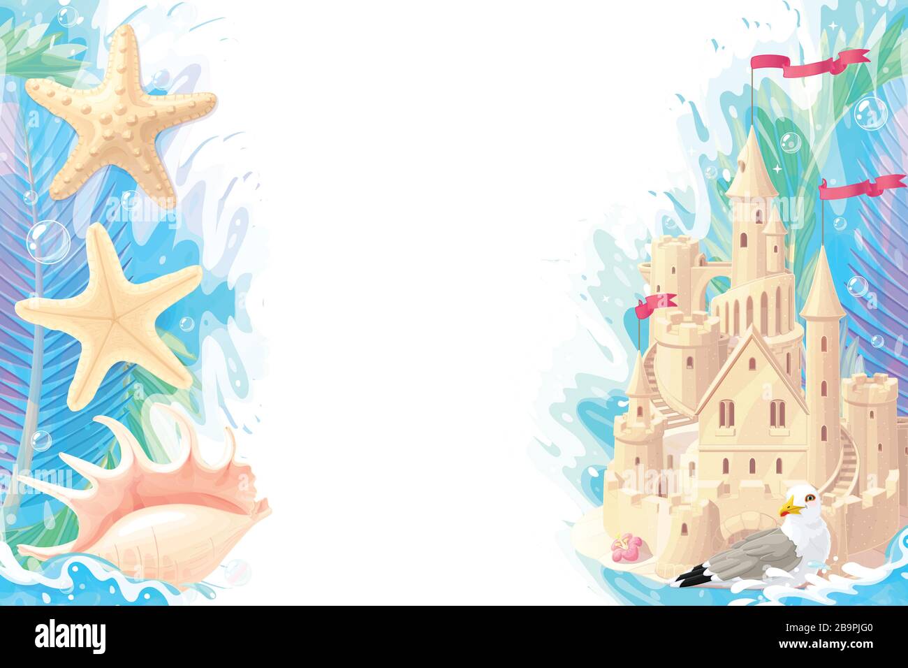 Starfish Border Clipart