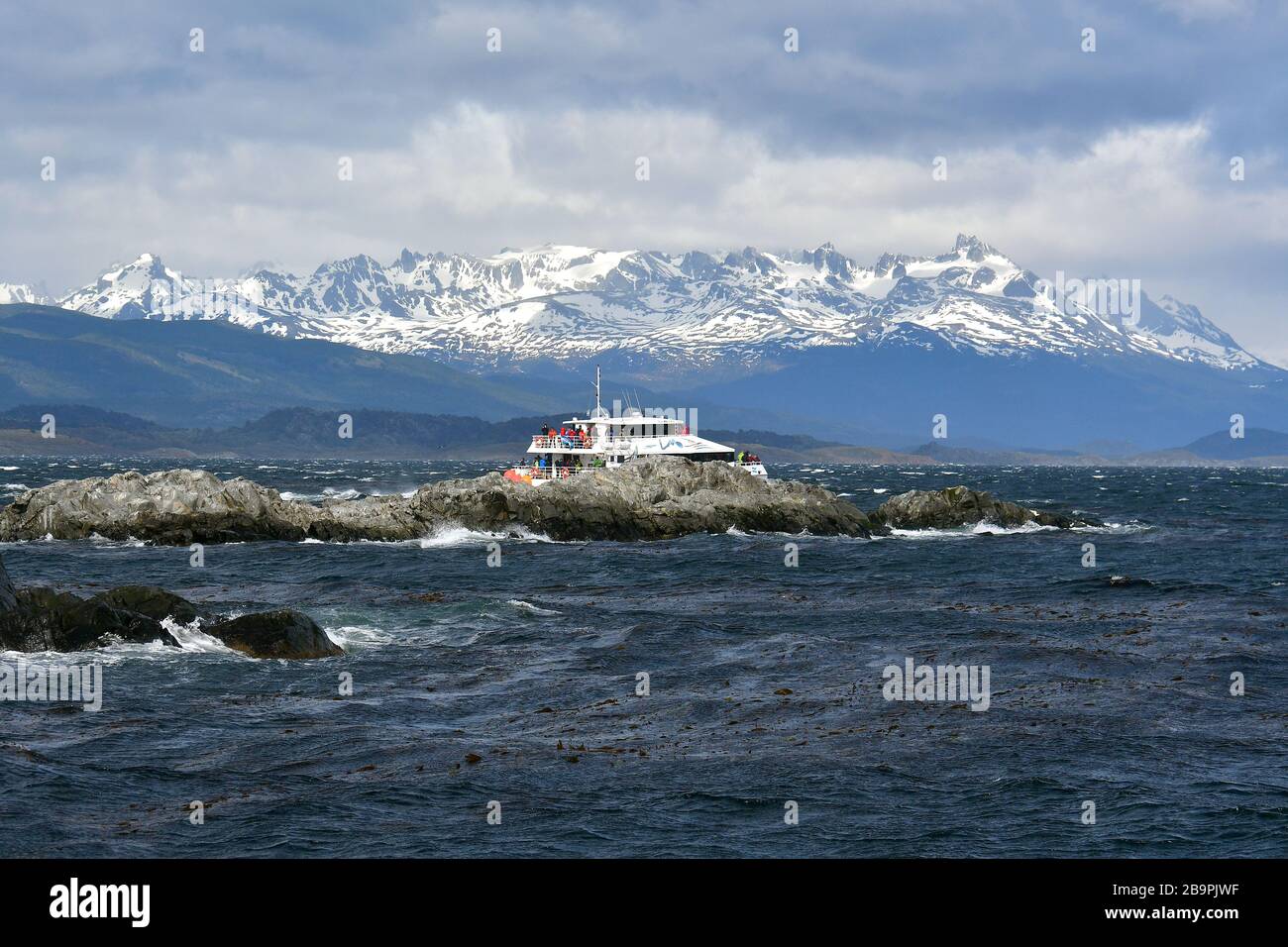 Beagle Channel, Ushuaia, Tierra del Fuego (Land of Fire), Argentina ...