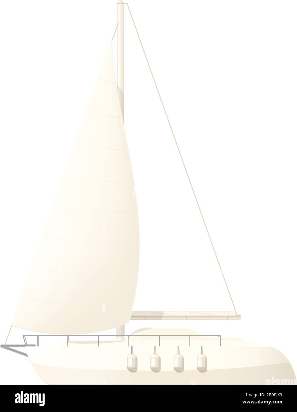 Small Triangular Sail High Resolution Stock Photography and Images - Alamy