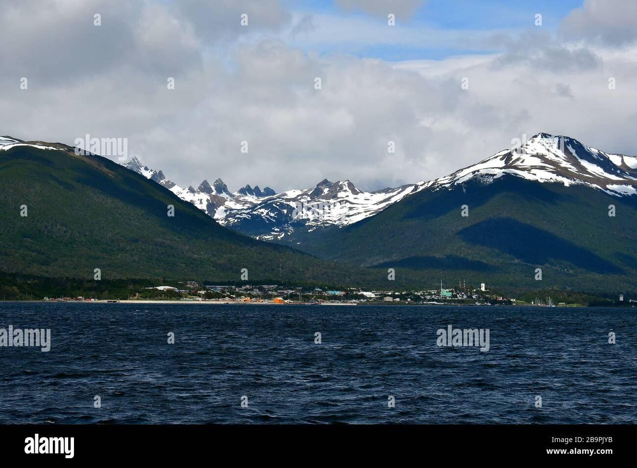 Beagle Channel, Ushuaia, Tierra del Fuego (Land of Fire), Argentina ...