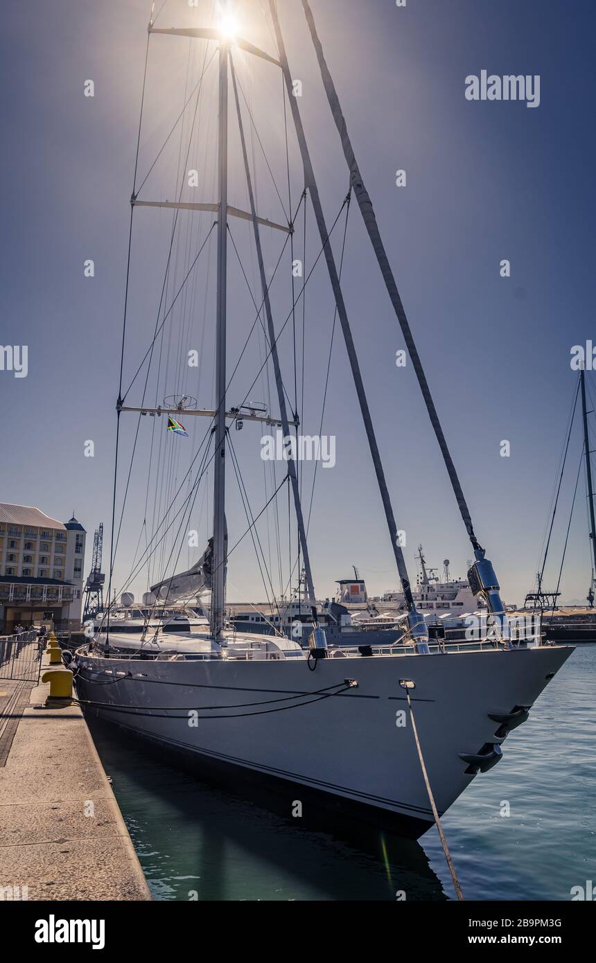 Worlds largest sloop the super yacht 'Mirabella V' now relaunched as ...