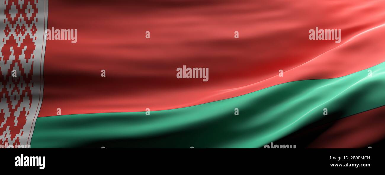 Belarus sign symbol. Belarusian national flag waving texture background ...