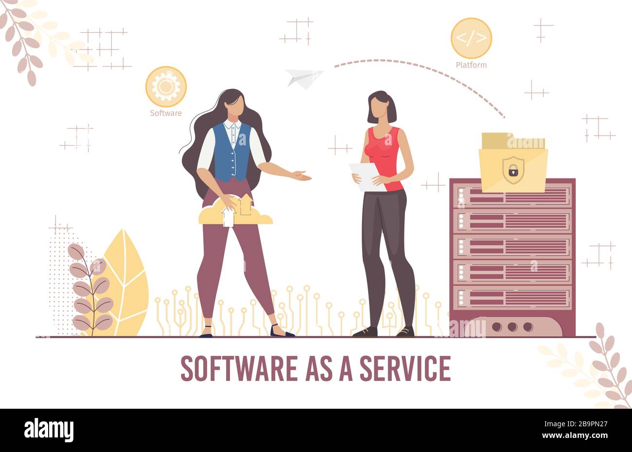Service platform Stock Vector Images - Alamy