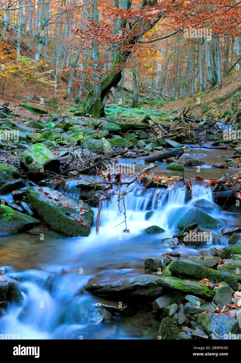 Lanscape with cascade hi-res stock photography and images - Alamy