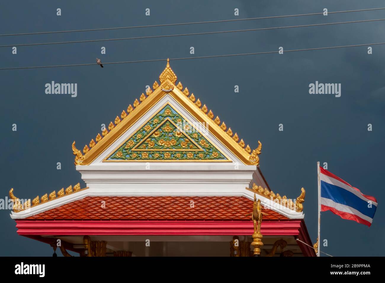 Flag of a temple hi-res stock photography and images - Alamy