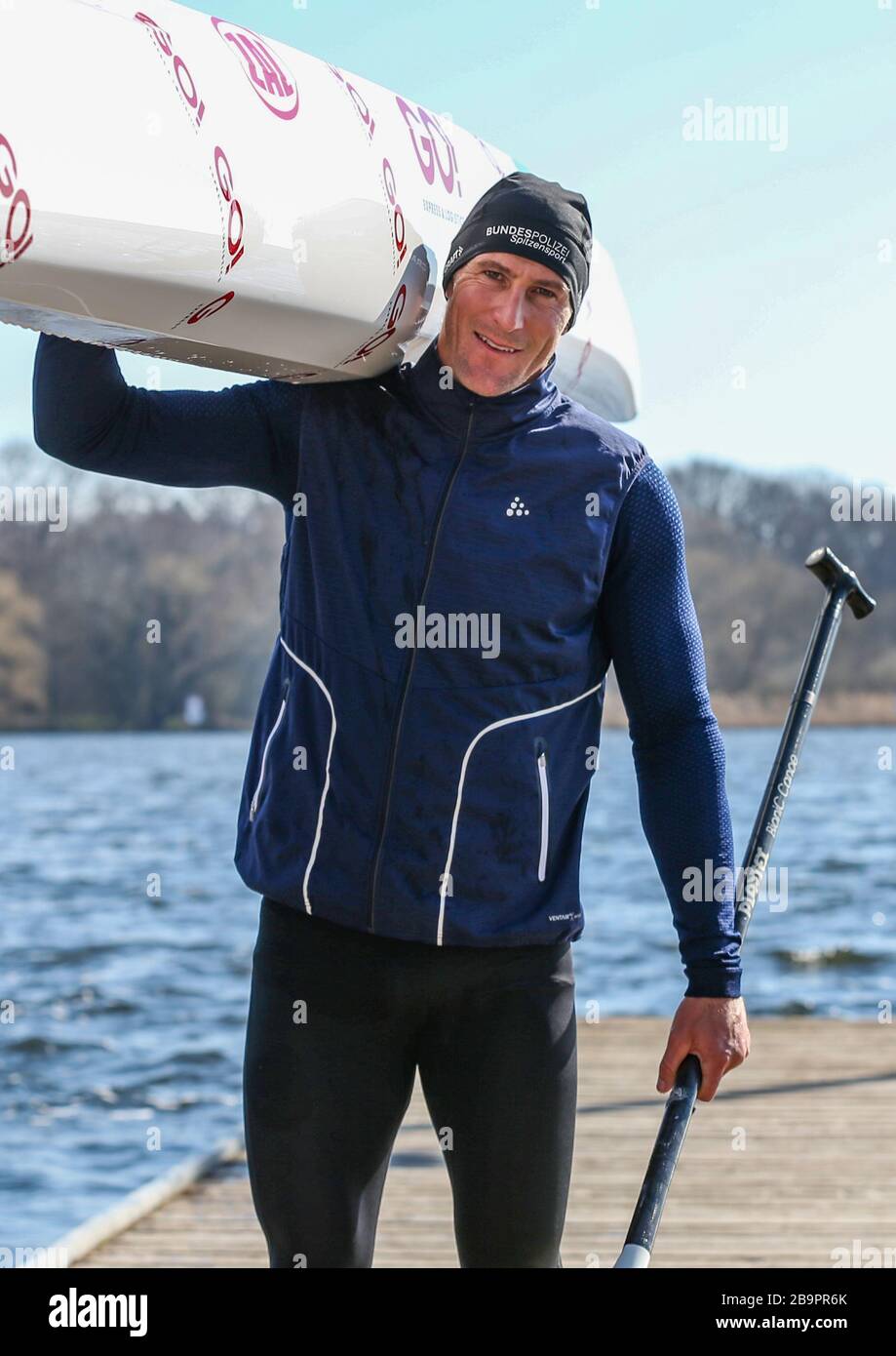 Potsdam, Germany. 24th Mar, 2020. Sebastian Brendel, Olympic canoe ...