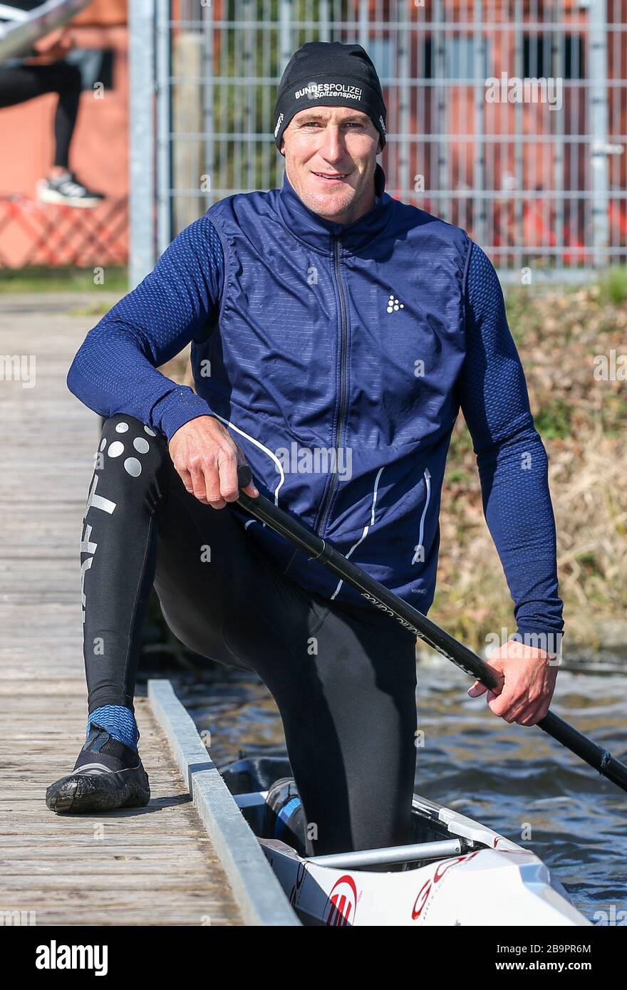 Potsdam, Germany. 24th Mar, 2020. Sebastian Brendel, Olympic canoe ...