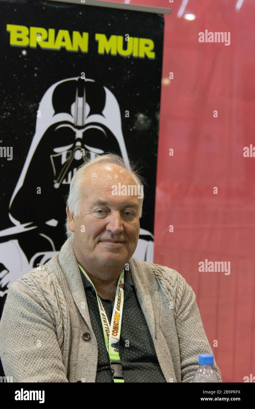 July 1st 2017. Stuttgart,Sculptor legend Brian Muir, sculptor of the ...