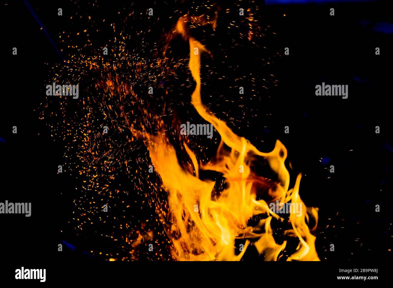 flame of fire with spar fire, flame, heat, burn, hot, burning, bonfire ...