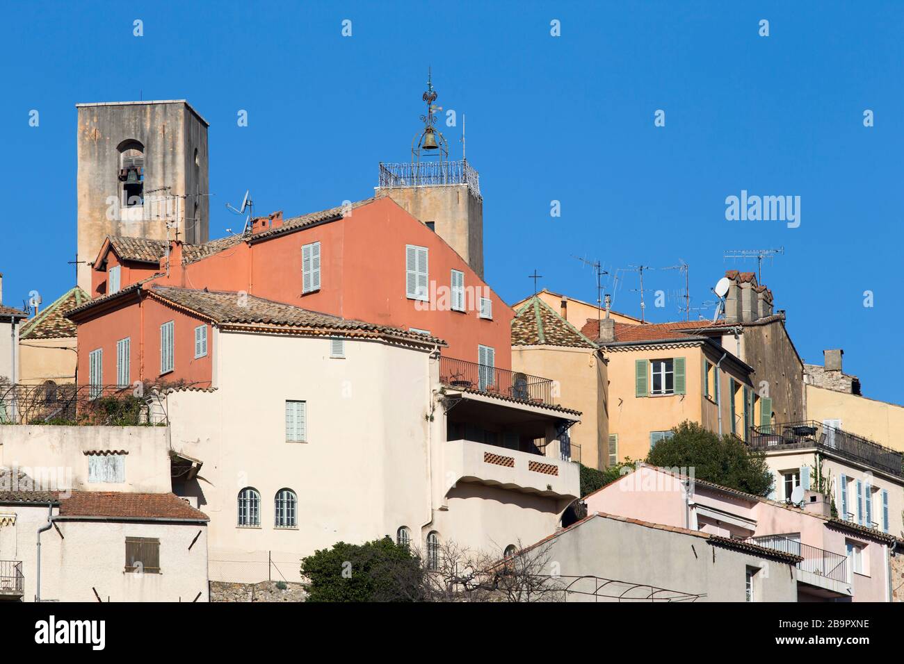 The French village of Biot on the French Riviera Stock Photo - Alamy