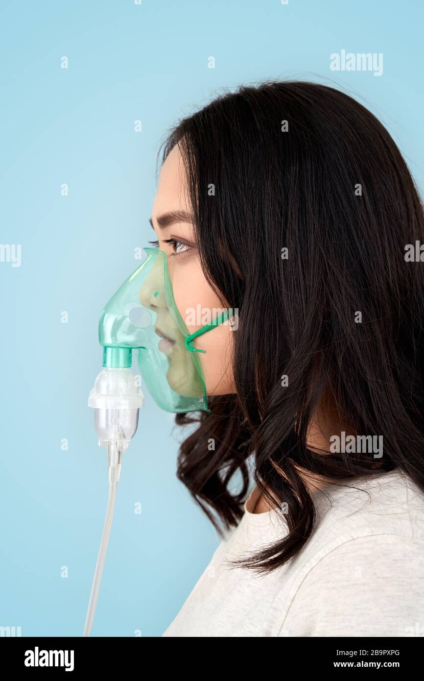 Asthmatic asian girl hi-res stock photography and images - Alamy