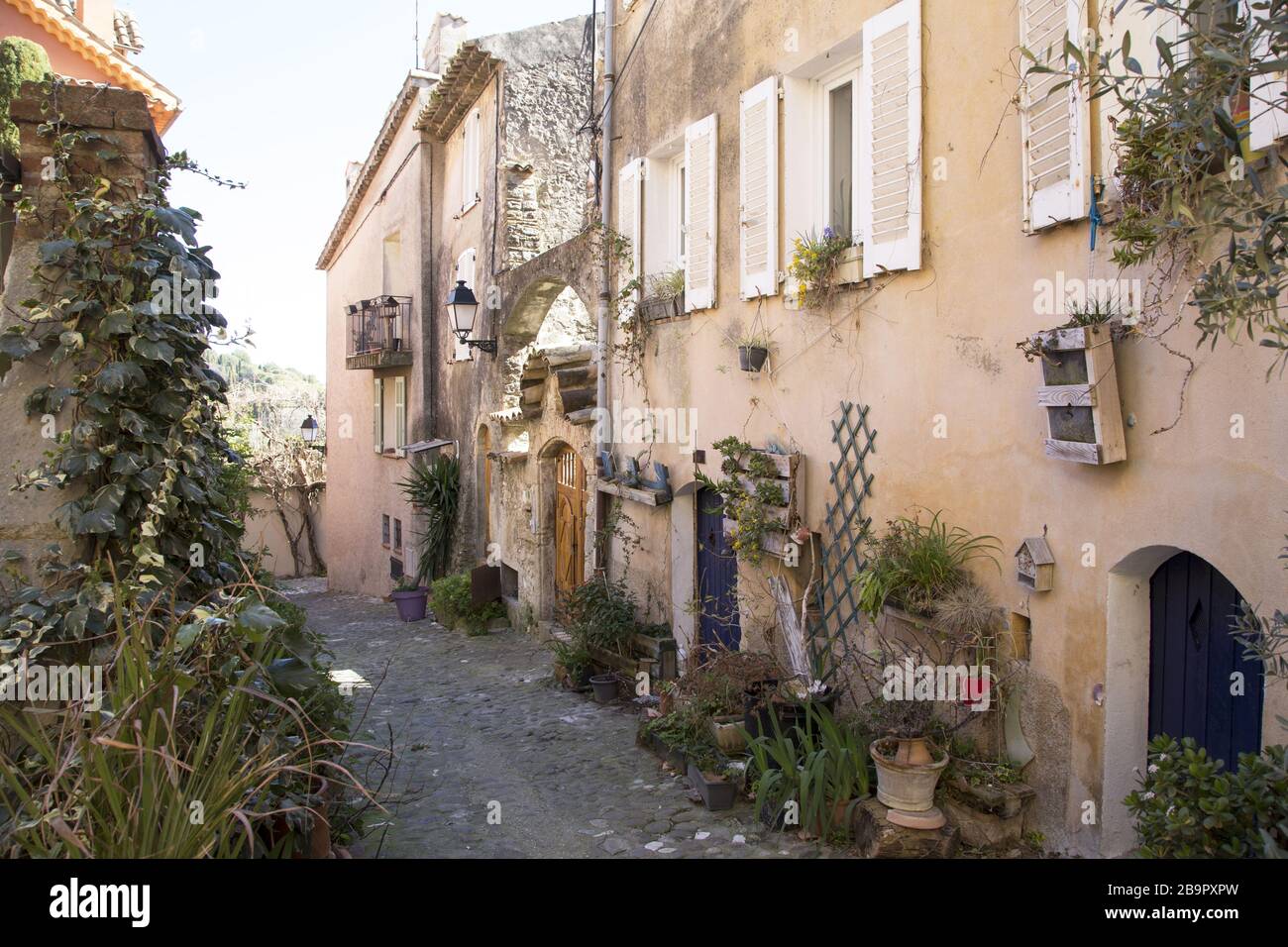 The French village of Biot on the French Riviera Stock Photo - Alamy