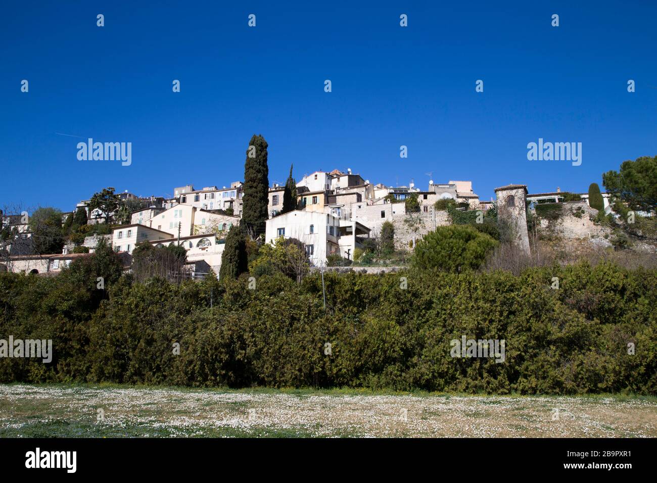 The French village of Biot on the French Riviera Stock Photo - Alamy