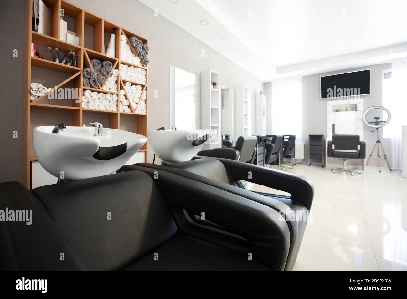 Interior luxury beauty salon hi-res stock photography and images - Alamy