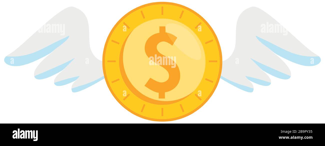 Coin wings Cut Out Stock Images & Pictures - Alamy