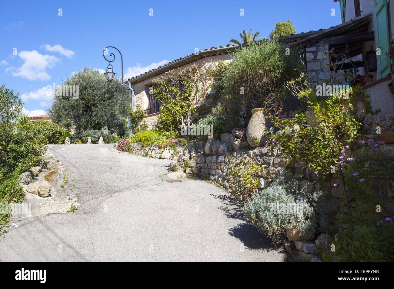 The beautiful village of Opio on the French riviera Stock Photo - Alamy